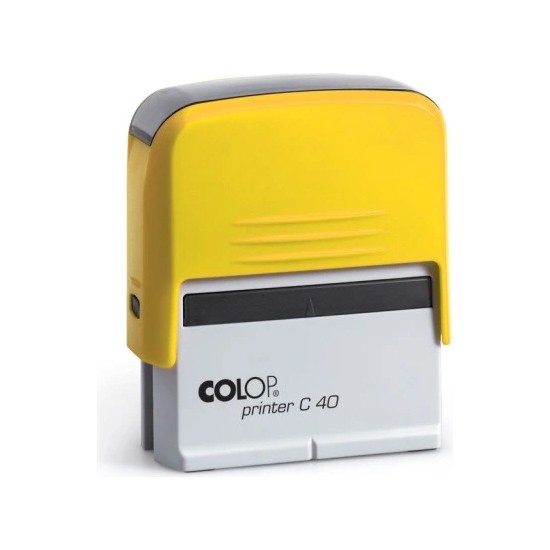 Colop Printer C40 Sarı Kasa Siyah Keçe Fiyatı - Taksit Seçenekleri