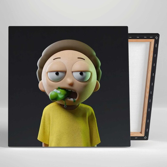 SML Tablo Rick And Morty Pickle Rick Efsane Çizgi Dizi Fiyatı