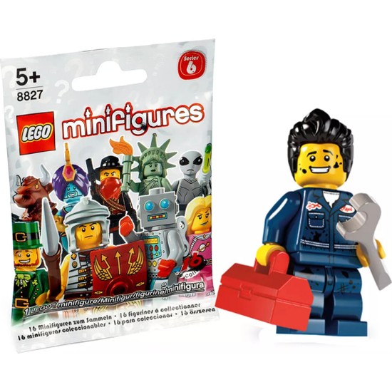 LEGO 8827 Minifigür Seri 6 - Mechanic Fiyatı - Taksit Seçenekleri