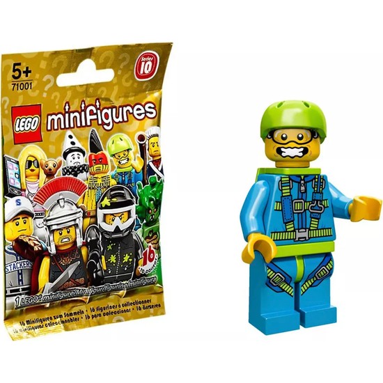 LEGO 71001 Minifigür Seri 10 - Skydiver Fiyatı - Taksit Seçenekleri
