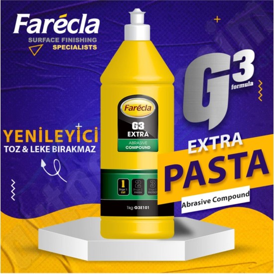 Farecla G3 Extra Yüksek Aşındırıcı Derin Çizik Giderici Fiyatı