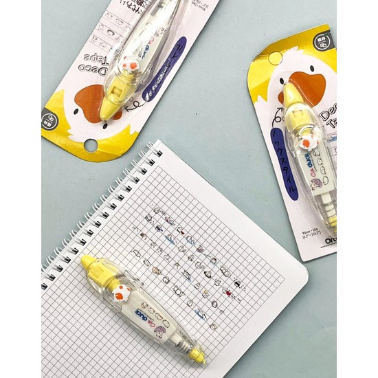 Kağıt Gemi Dükkan Ördek Desenli Süsleme Bandı Tipeks Tipex Fiyatı