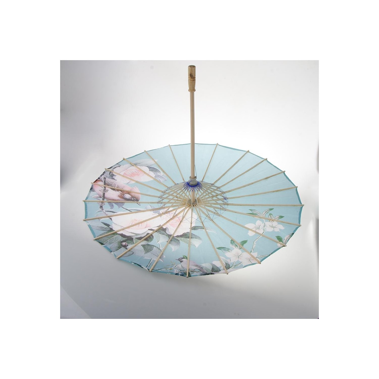 Ashley Çin Japon Ipek Şemsiye Parasol 33 Inç Çap, Kuşlu Fiyatı