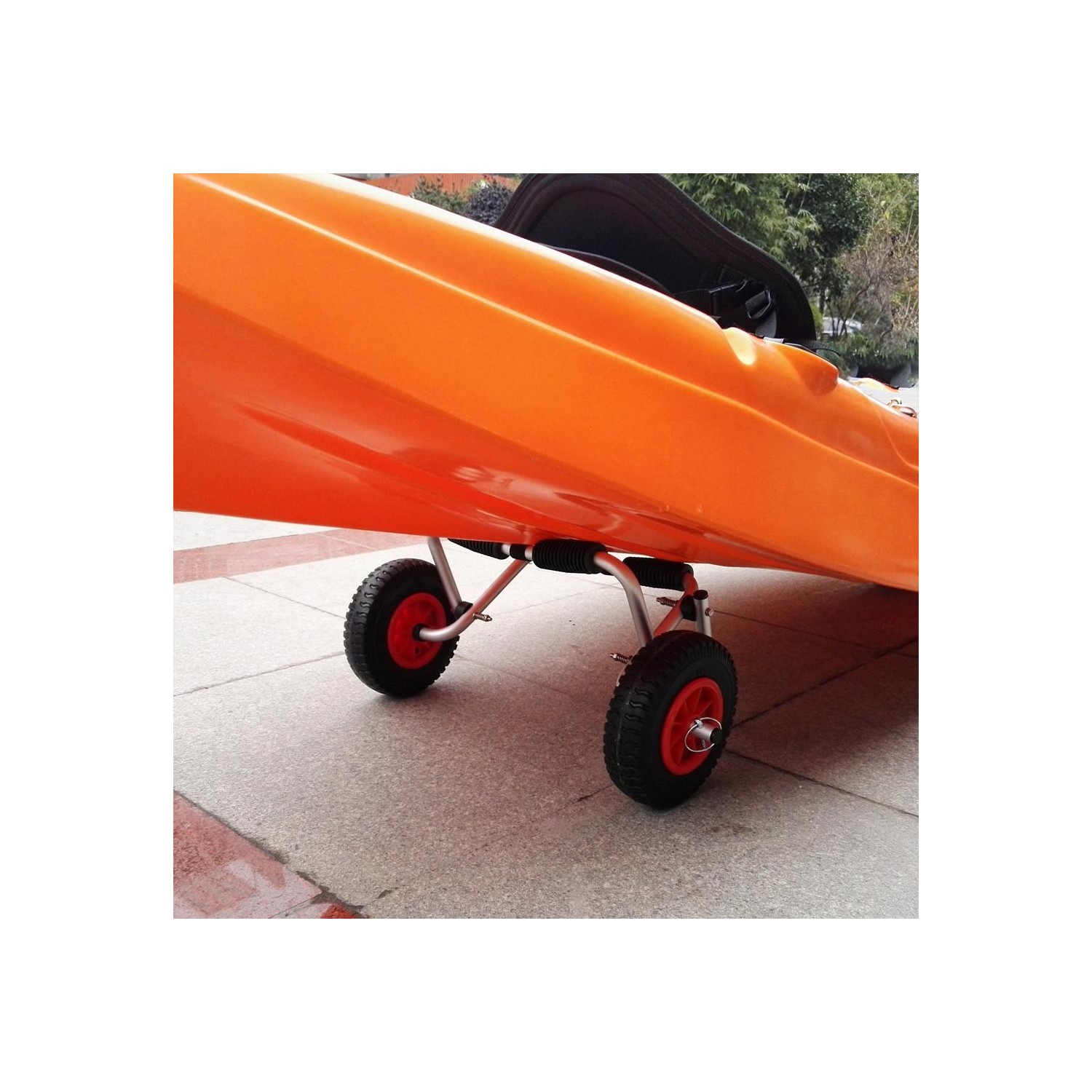 Wilkwe 8 "kayak Kano Taşıyıcı Römork Taşıma Taşıma Arabası Fiyatı