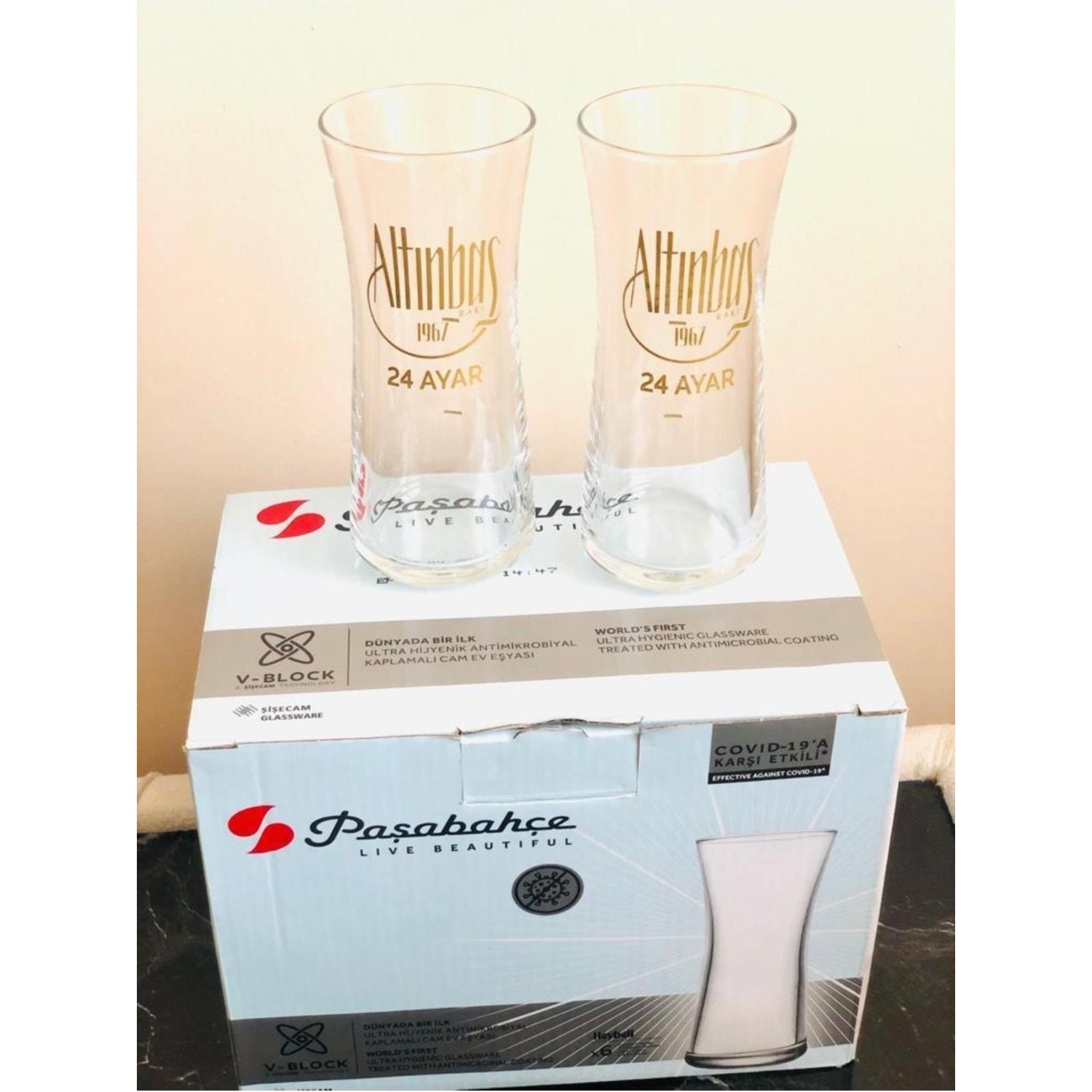 Paşabahçe Altınbaş Rakı Bardağı 2 Adet Fiyatı - Taksit Seçenekleri