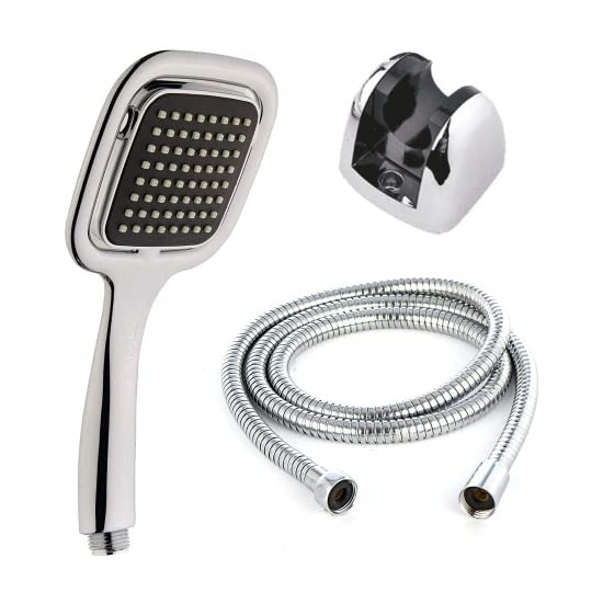 Hgtec Elegant Duş Seti - Mafsallı (Askılı) Spiral Hortumlu Fiyatı