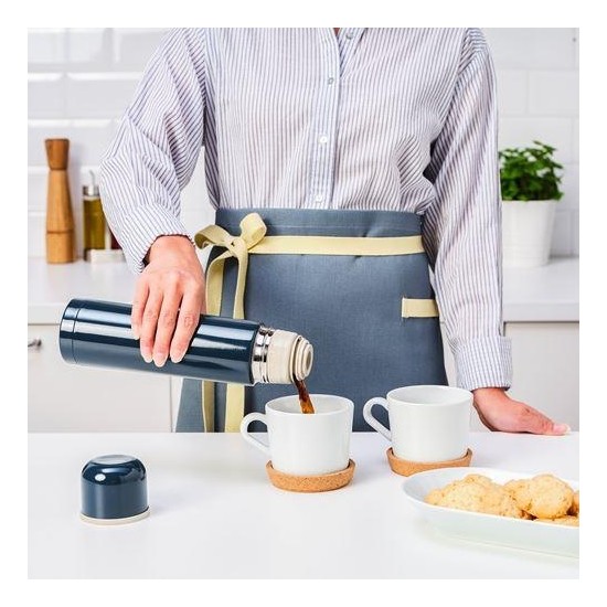 IKEA Termos Parlak Mavi Renk Meridyendukkan 0,5 Litre 25 cm Fiyatı