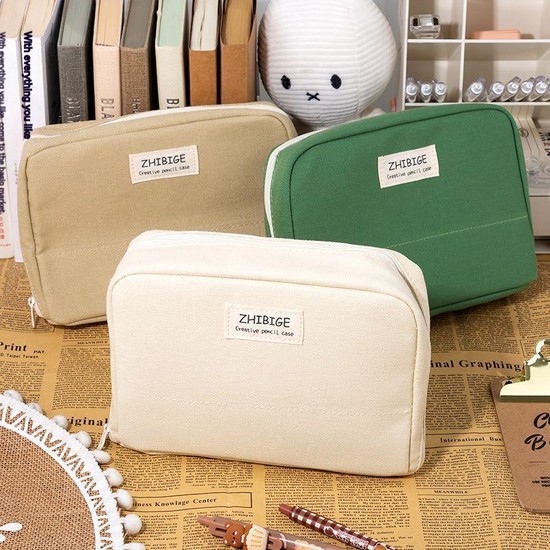 Zhibige Büyük Kapasiteli Kalem Kutusu - Gri (Yurt Dışından) Fiyatı