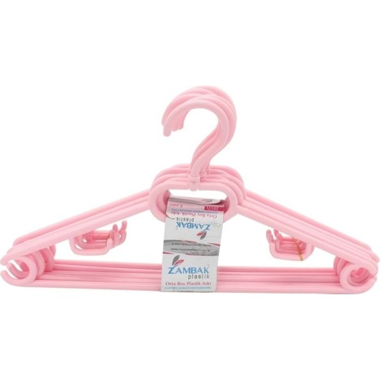 Zambak Plastik Zambak Zam 113 Elbise Askısı Döner Başlıklı 6 Fiyatı