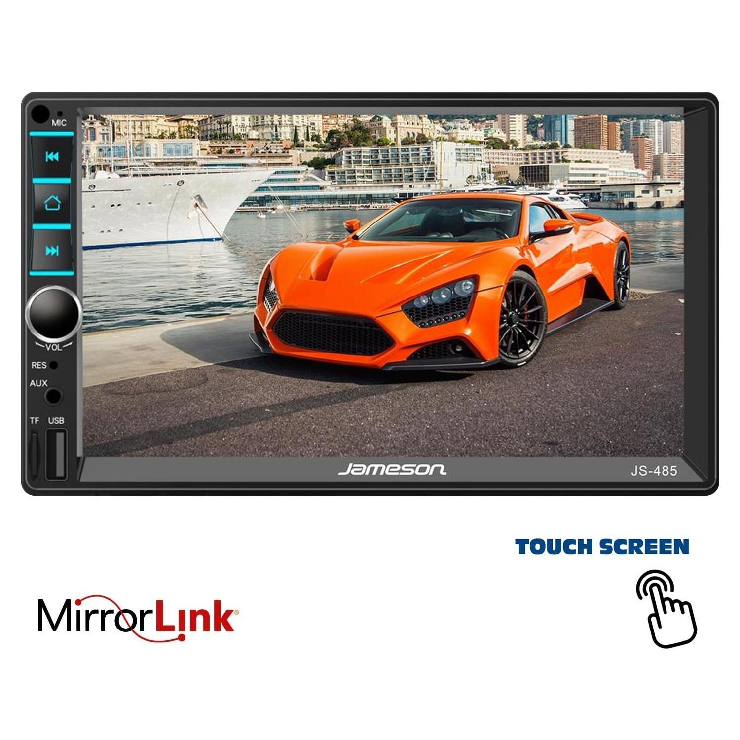 Jameson Double Teyp 7" 4X45W Mirrorlink Bt/usb/sd/fm/aux Fiyatı