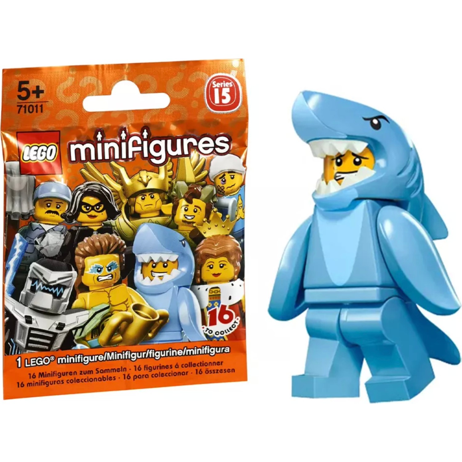 LEGO 71011 Minifigür Seri 15 - Shark Suit Guy Fiyatı