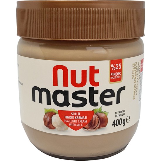Nut Master Nutmaster Sütlü Fındık Kreması 400 G Fiyatı