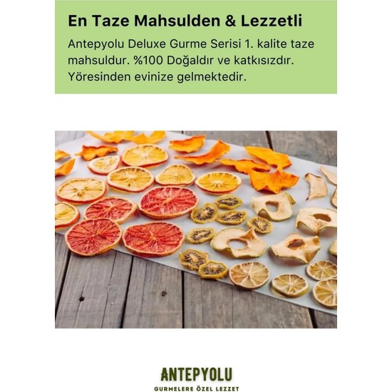 Antepyolu Deluxe Gurme Serisi %100 Doğal & Şeker Ilavesiz Fiyatı Antepyolu Deluxe Gurme Serisi %100 Doğal & Şeker Ilavesiz Fiyatı