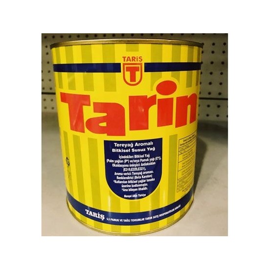 Tarin Tariş Tarin 2 Lt Tereyağ Aromalı Bitkisel Tuzsuz Fiyatı