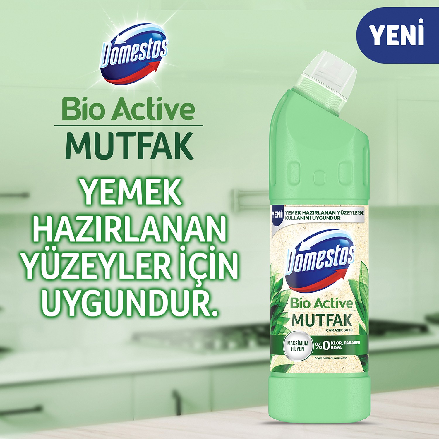Domestos Bio Active Çamaşır Suyu Mutfak Maksimum Hijyen 750 Fiyatı