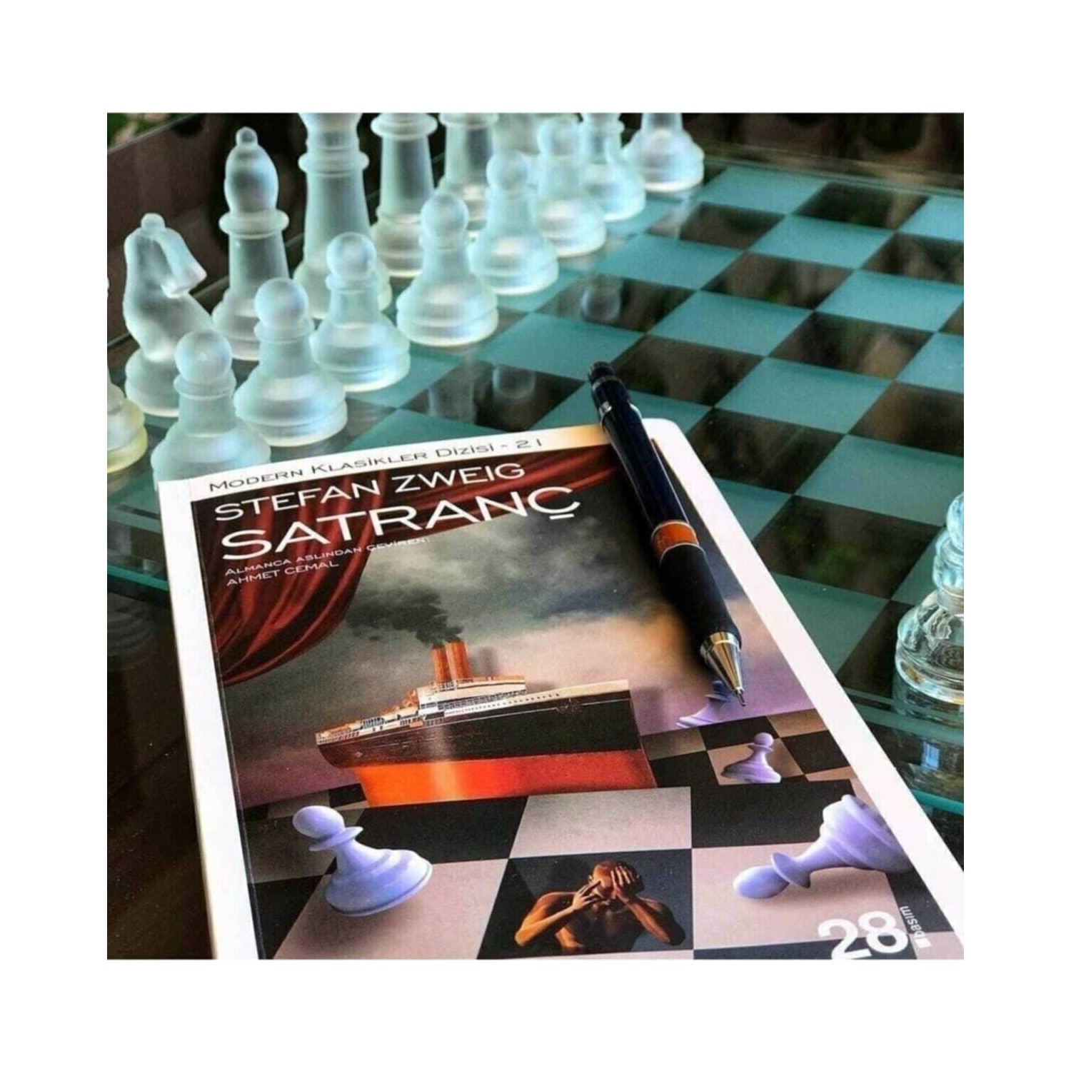 Revello Cam Satranç Takımı Full Cam Satranç Glass Chess Fiyatı