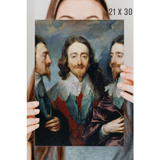 DuoArt Sir Anthony Van Dyck - Charles I - Masterpiece Tablo Fiyatı