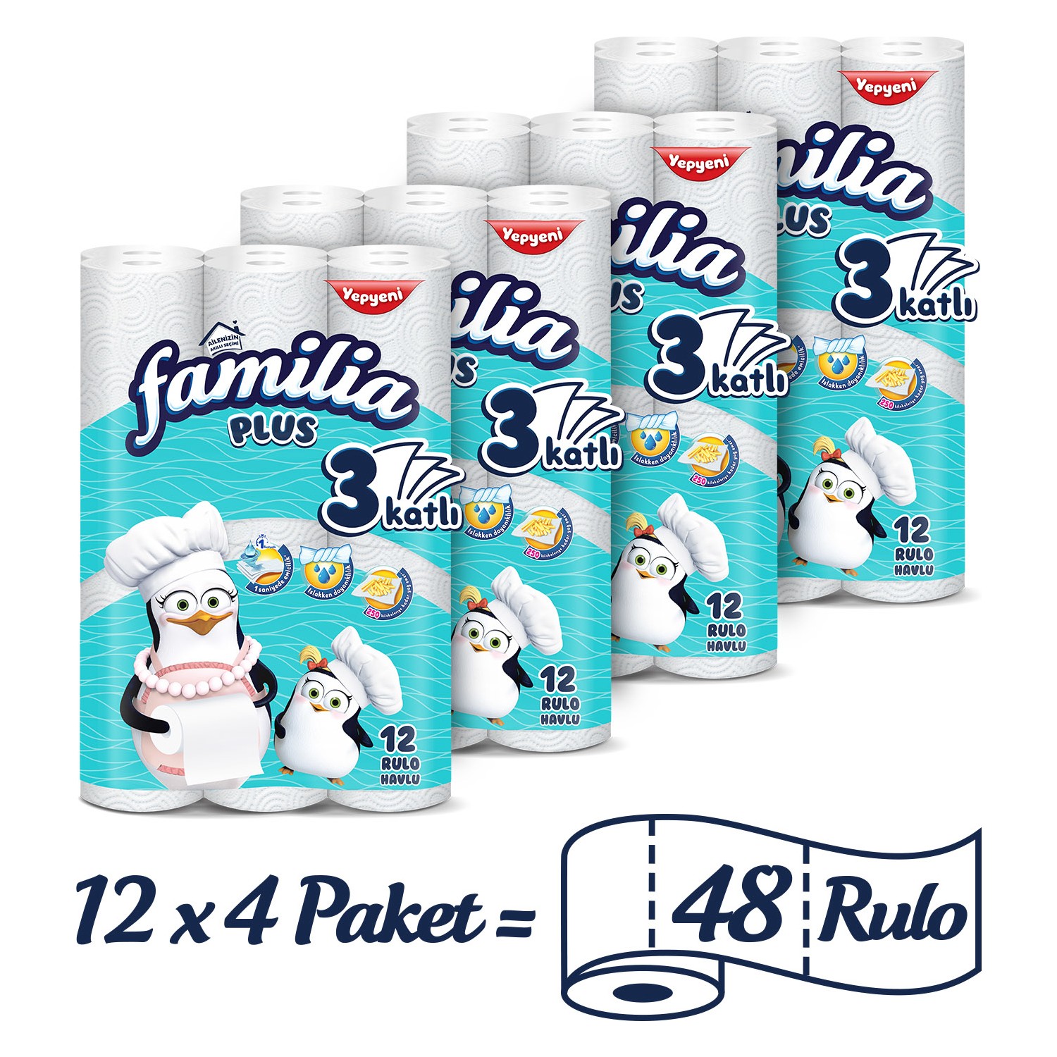 Familia Plus Kağıt Havlu 48 Rulo Fiyatı - Taksit Seçenekleri