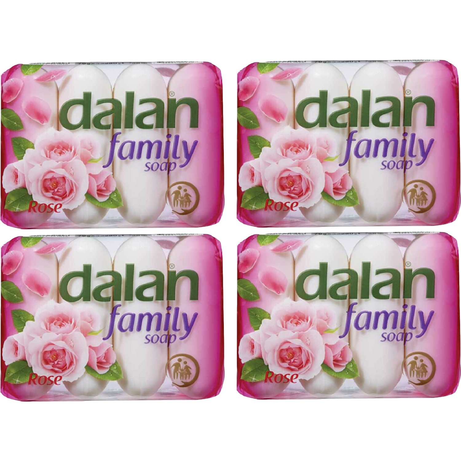 Dalan Family Sabun Gül 280 gr 4lü Paket Fiyatı - Taksit Seçenekleri