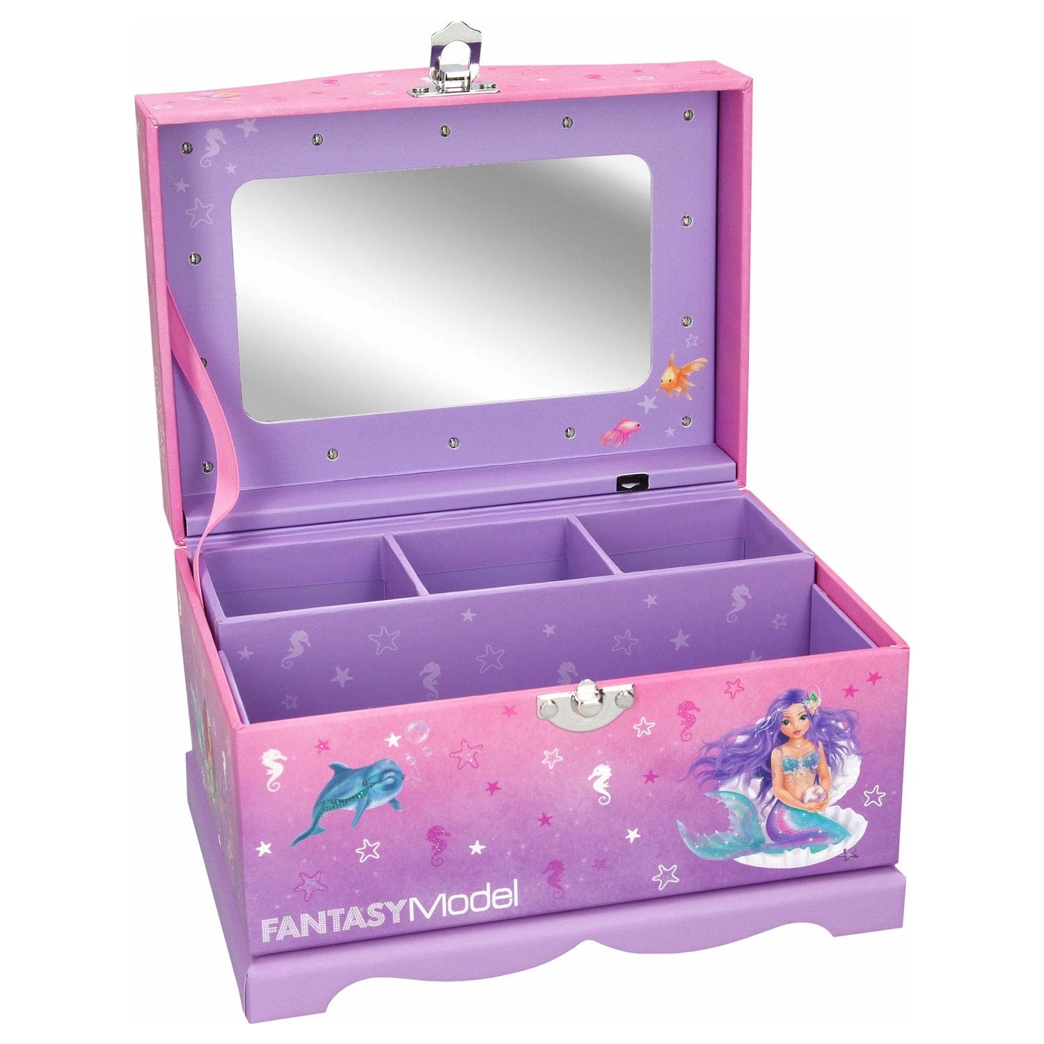 Top Model Mermaid Takı Kutusu - Işıklı Fiyatı - Taksit Seçenekleri