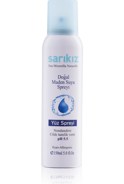 Sarıkız Maden Suyu Spreyi 150 Ml Sarıkız Maden Suyu Spreyi 150 Ml