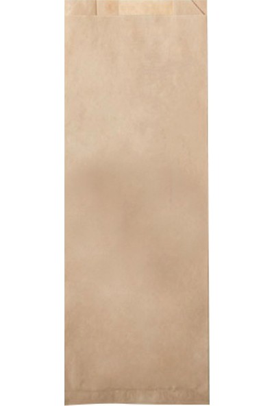 Soft Kağıt Kraft Çatal Kaşık Kılıfı Düz 7 x 27 x 4,5 cm 250'li