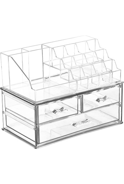 Moniev Çekmeceli Lüx Akrilik Makyaj Malzeme Organizeri