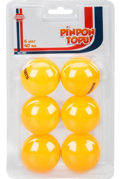 Rising Sports Pinpon Topu Kartela S01001207