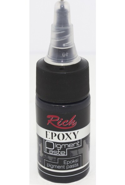Rich Epoksi Pigment Pasta 20 cc Siyah 11362 Rich Epoksi Pigment Pasta 20 cc Siyah 11362