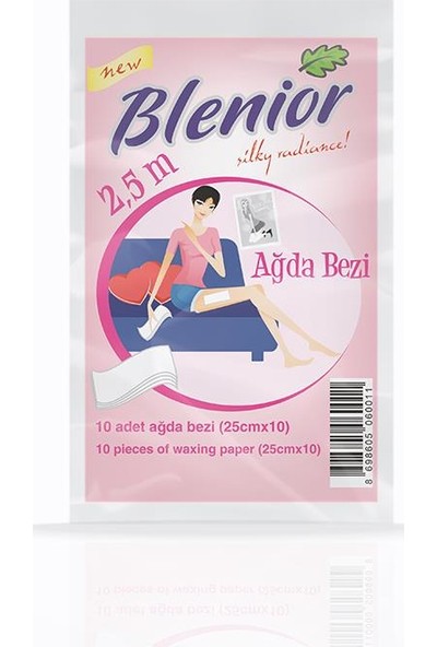 Blenior Ağda Bezi 2.5 Metre Eczacıbaşı Blenior Ağda Bezi 2.5 Metre Eczacıbaşı