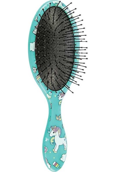 N.Y. Beauty Çocuk Saç Fırçası Oval Yeşil