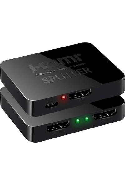 Gplus 4KHD102M 1x2 HDMI 4K Ultra Hd 2160P 1 Giriş 2 Çıkış Mini Splitter Görüntü Çoklayıcı Gplus 4KHD102M 1x2 HDMI 4K Ultra Hd 2160P 1 Giriş 2 Çıkış Mini Splitter Görüntü Çoklayıcı