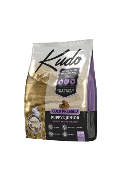 Kudo Orta ve Büyük Irk Yavru Tahılsız Mama 7,5 kg