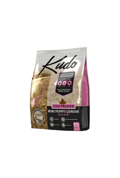Kudo Küçük Irk Yavru Tahılsız Mama 7,5 kg