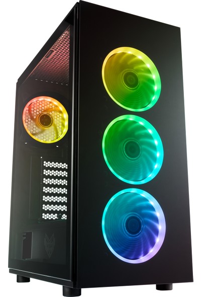 FSP CMT340 Tempered Glass ATX Mid-Tower Oyuncu Bilgisayar Kasası FSP CMT340 Tempered Glass ATX Mid-Tower Oyuncu Bilgisayar Kasası