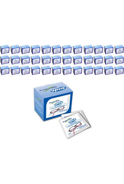 Fresh'n Soft Gözlük Camı Temizleme Mendili 36'lı - 540 Adet Fresh'n Soft Gözlük Camı Temizleme Mendili 36'lı - 540 Adet