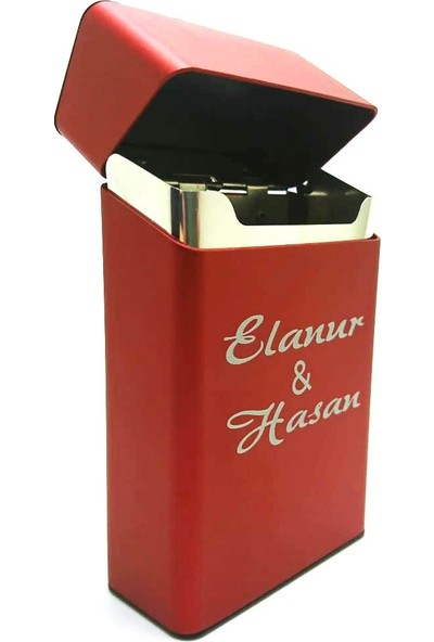 3M Kişiye Özel Metal Sigara Tabakası - Kutusu