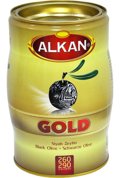 Alkan Gemlik Siyah Gold Zeytin 1 kg