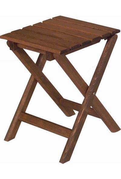 Mavi Enerji Ahşap Katlanır Tabure 30 x 36 cm