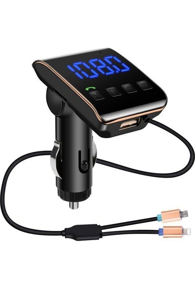 Concord C-605 Bluetooth Araç Kiti Hızlı Şarj 2.1A