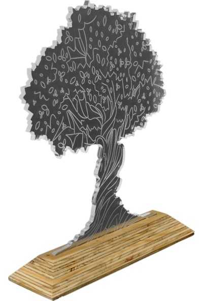 Tlt Panel Deco 3D Ağaç Led Li Masaüstü Lamba