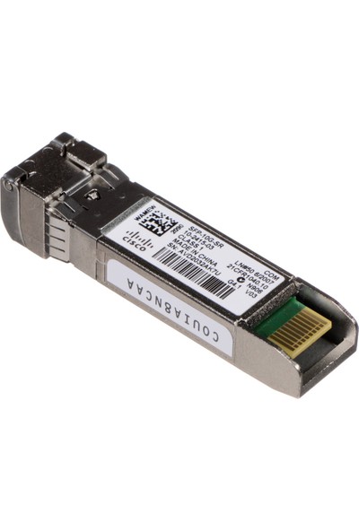 Cisco SFP-10G-SR= 10GBASE-SR SFP Transceiver Module Cisco SFP-10G-SR= 10GBASE-SR SFP Transceiver Module