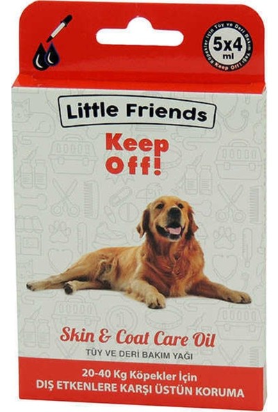 Little Friends Keep Off Köpek Ense Damlası 20-40 kg Little Friends Keep Off Köpek Ense Damlası 20-40 kg