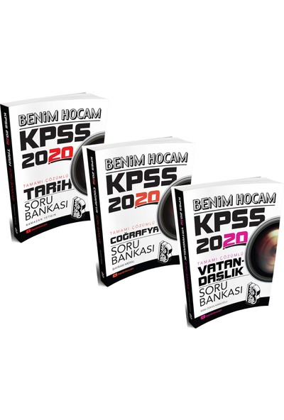 Benim Hocam Yayınları 2020 Kpss Genel Kültür Tamamı Çözümlü Soru Bankası Seti Benim Hocam Yayınları 2020 Kpss Genel Kültür Tamamı Çözümlü Soru Bankası Seti