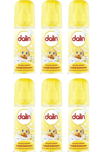 Dalin Bebek Kolonyası Bıcı Bıcı 150 ml x 6 Adet
