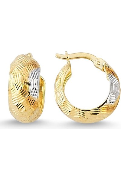 Pirnus Diamond-Altın Küpe 14 Ayar 1,63 Gram Pirnus Diamond-Altın Küpe 14 Ayar 1,63 Gram