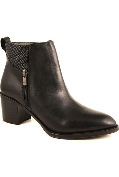 Forelli 21854 Kadın Siyah Deri Bot
