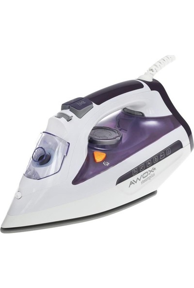 Steam Plus Buharlı Ütü Beyaz-Mürdüm