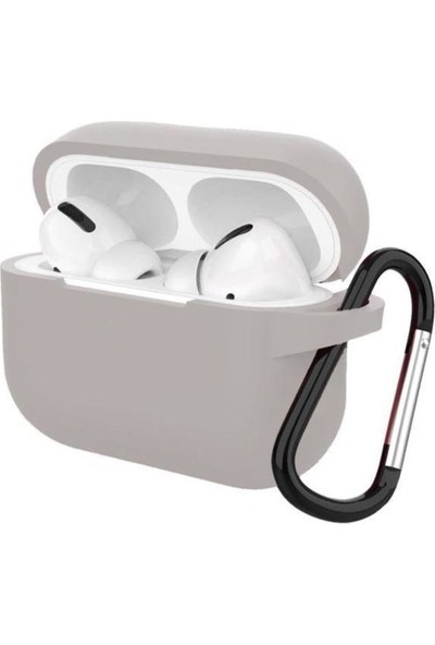 Maxcom Silikon Airpods Pro Kılıf - Gri