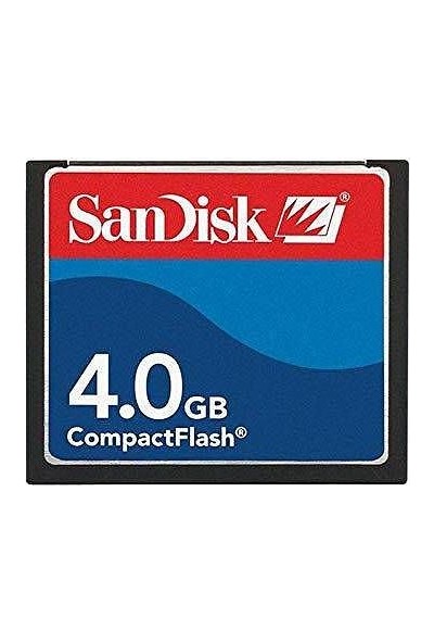 Sandisk 4 GB Compact Flash Hafıza Kartı Sandisk 4 GB Compact Flash Hafıza Kartı